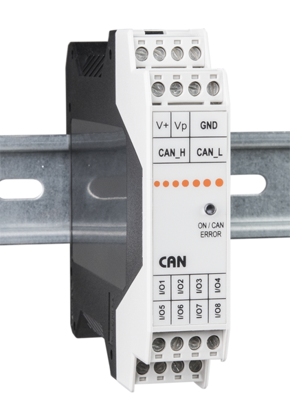 µCAN.8.dio-SNAP 8 Channel Digital IO CANopen module