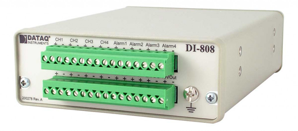 DI-808 Web-based Voltage and Thermocouple Data Logger DATAQ