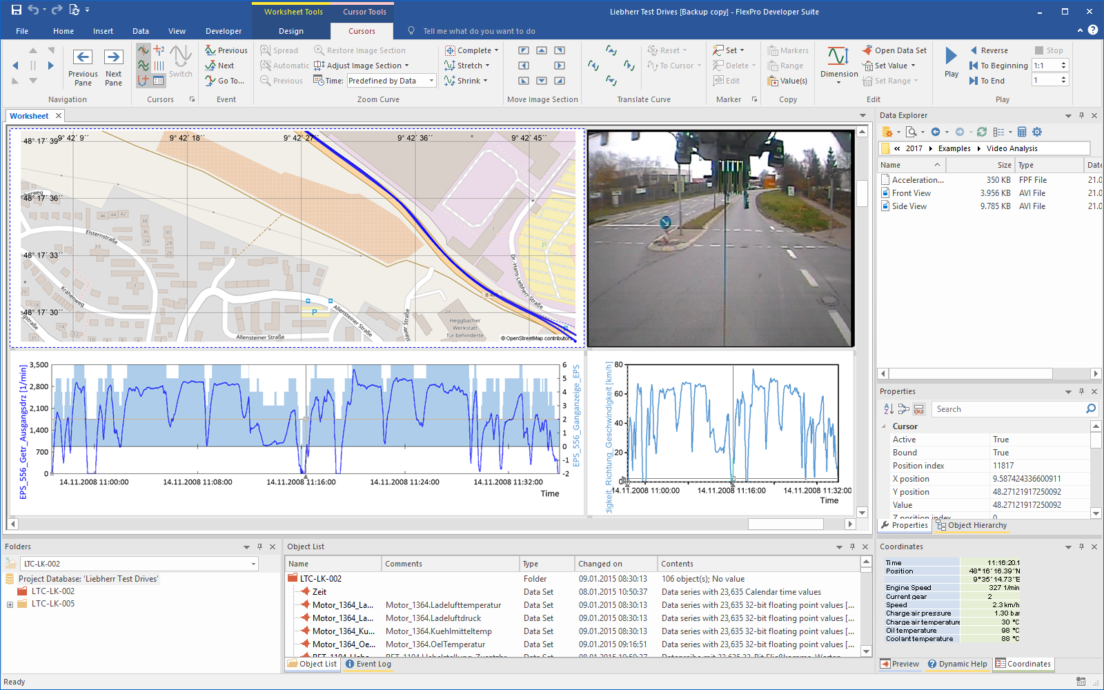 Highlighted Features of Data Analysis Software FlexPro®