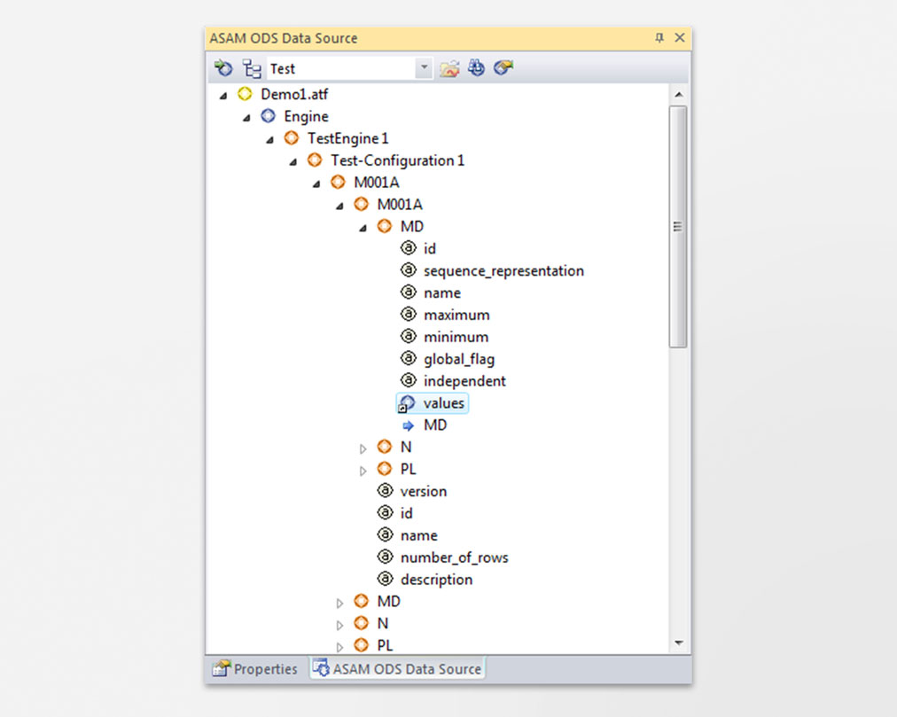 FlexPro® ASAM ODS Data Import Analysis Option