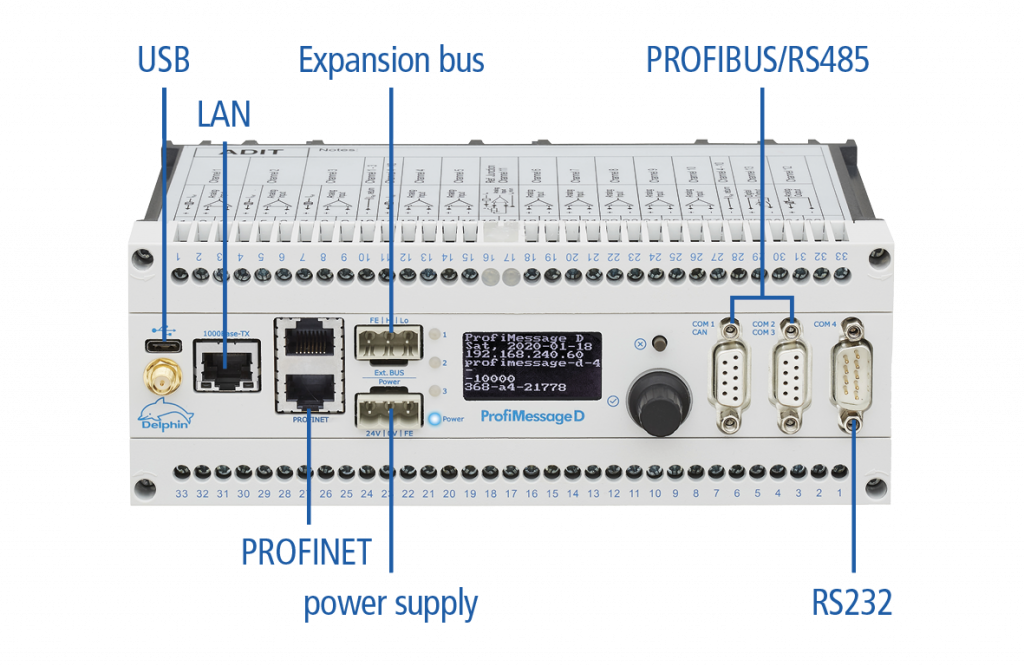 ProfiMessage D Modular Stand-alone Data Logger from Delphin