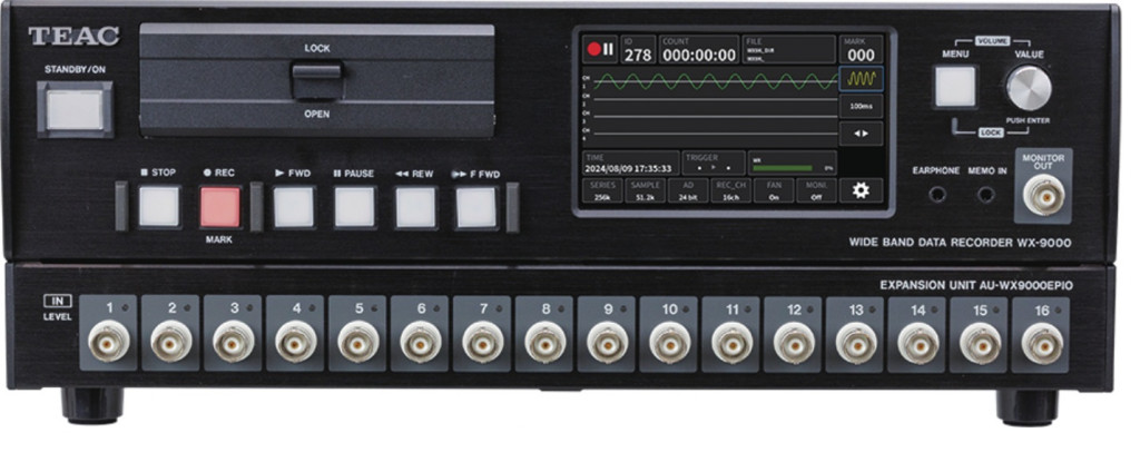 TEAC WX-9000 High-Speed Wide-Band Data Recorder