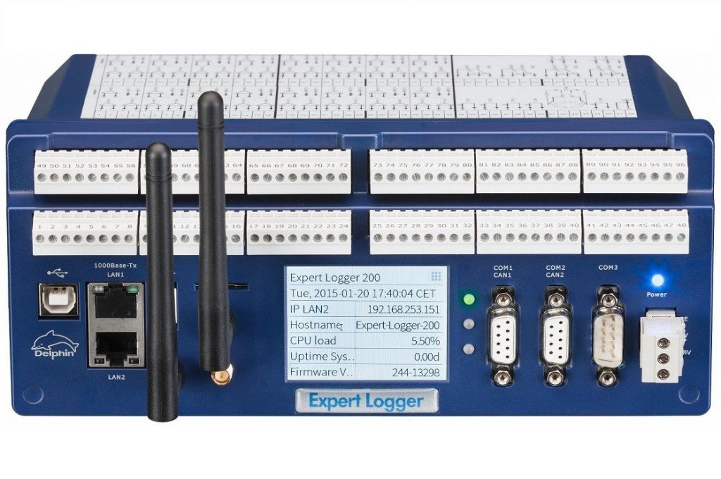 Expert Logger Data Logger from Delphin 100, 200, 300 & 400 Series